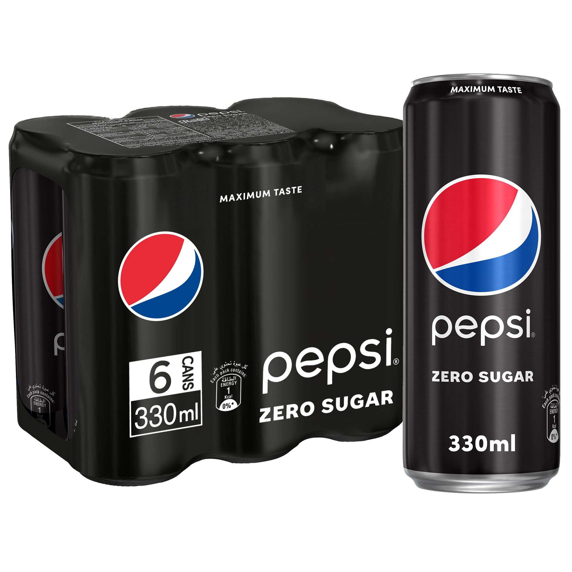PEPSI ZERO SUGAR 330MLX6