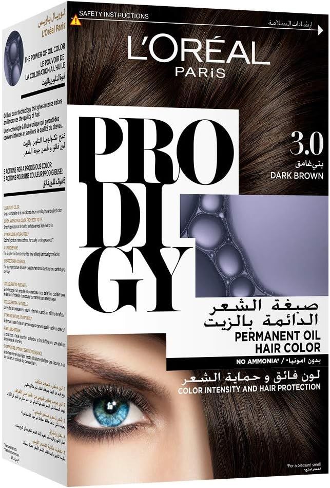 LOREAL HCOLOR PRODIGY BROWN KOHL 3.0