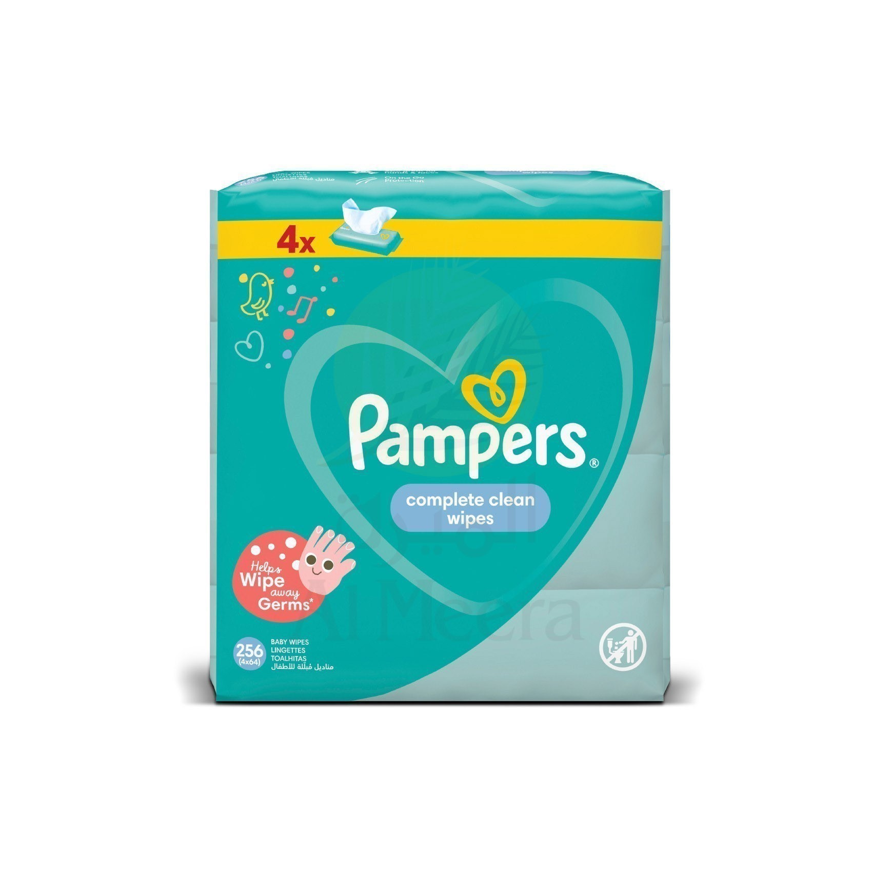 PAMPERS B/WIPE FRESH REF. 4X64
