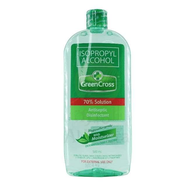GREEN CROSS ALCOHOL MOIST 70% 500ML