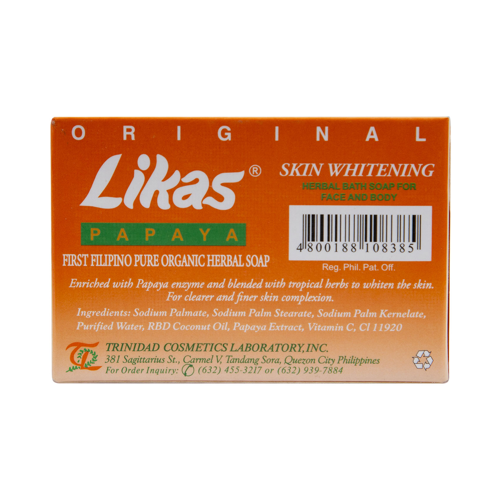Likas Soap Bar Papaya 135g