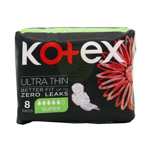 KOTEX Ultra Super Thin Pads with Wings 8's