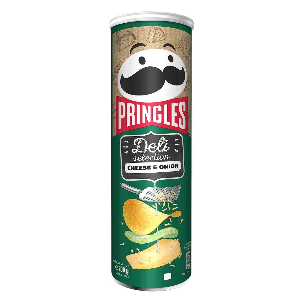 PRINGLES DELI CHS ONION 200G