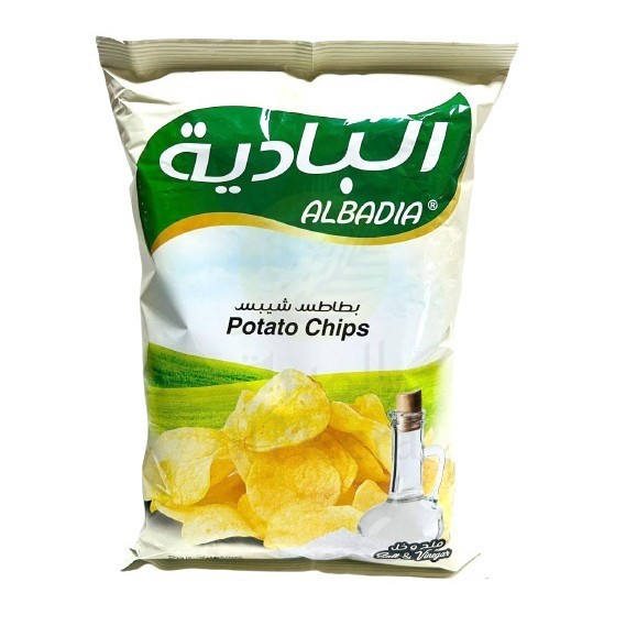 ALBADIA POTATO CHIPS SALT & VINEGAR 150G