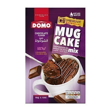 DOMO MUG CAKE MIX CHOCOLATE 60G