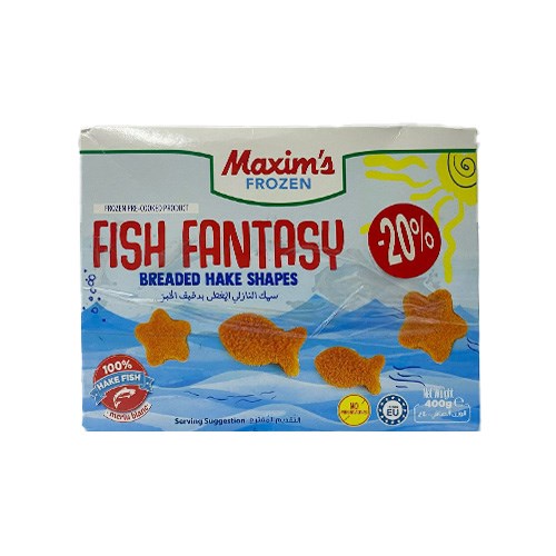 Maxims Frozen Fish Shapes Fantasy 400g