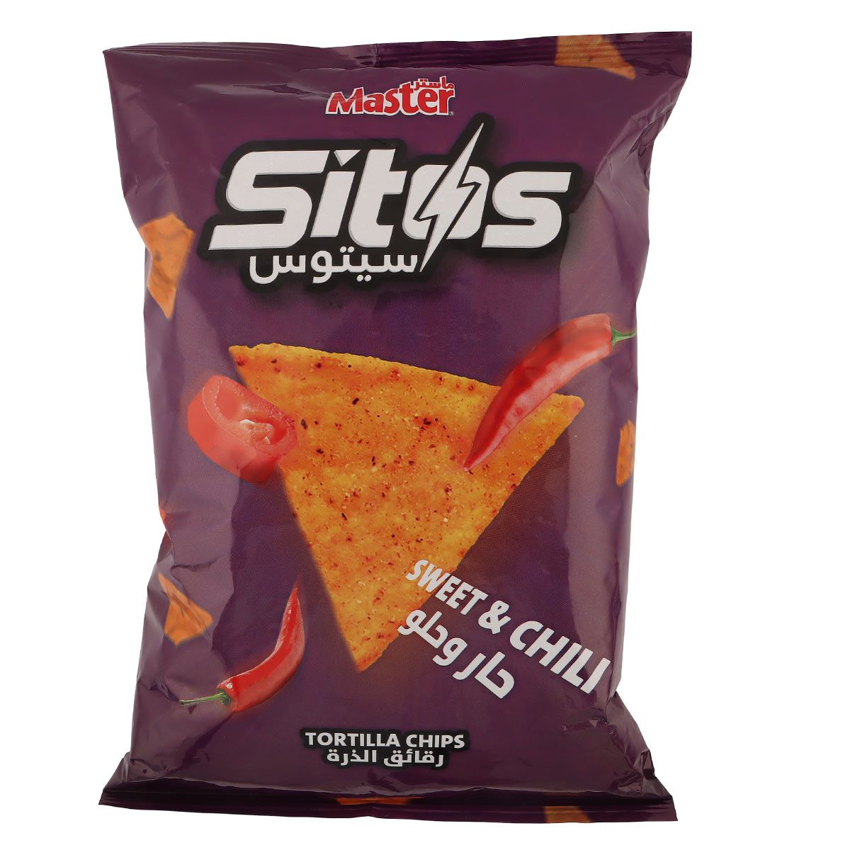 MASTER SITOS SWEET & CHILI CHIPS 125G