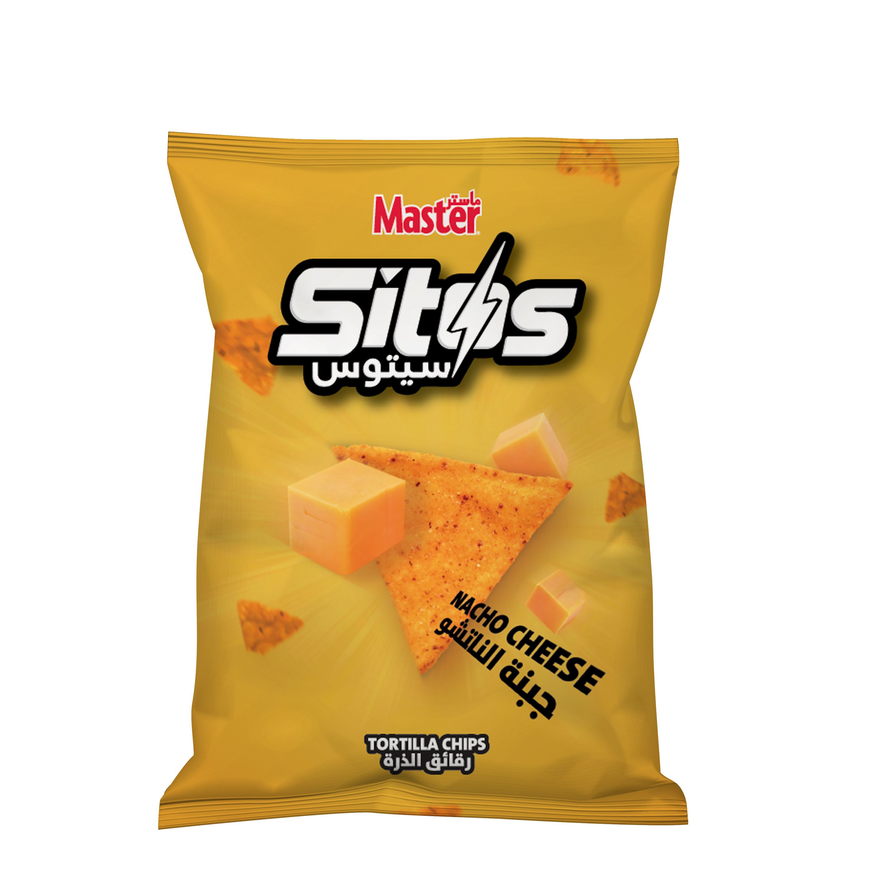 MASTER SITOS NACHO CHEESE CHIPS 125G
