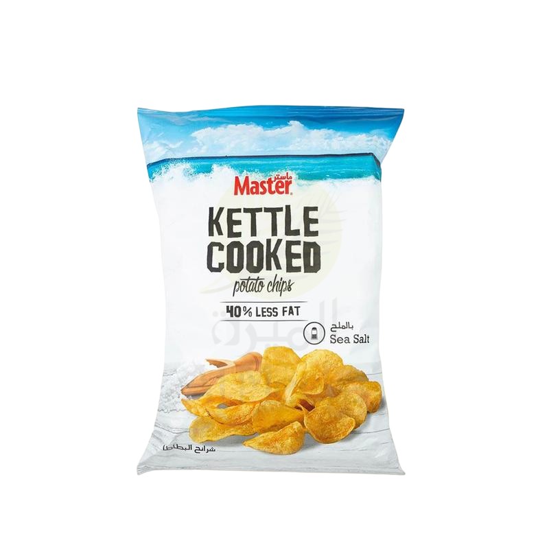 MASTER KETTLE COOKED SALT 170G