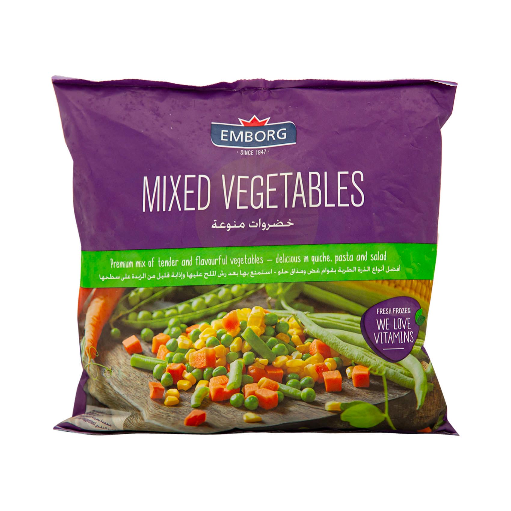 EMBORG Mixed Vegetables 900g