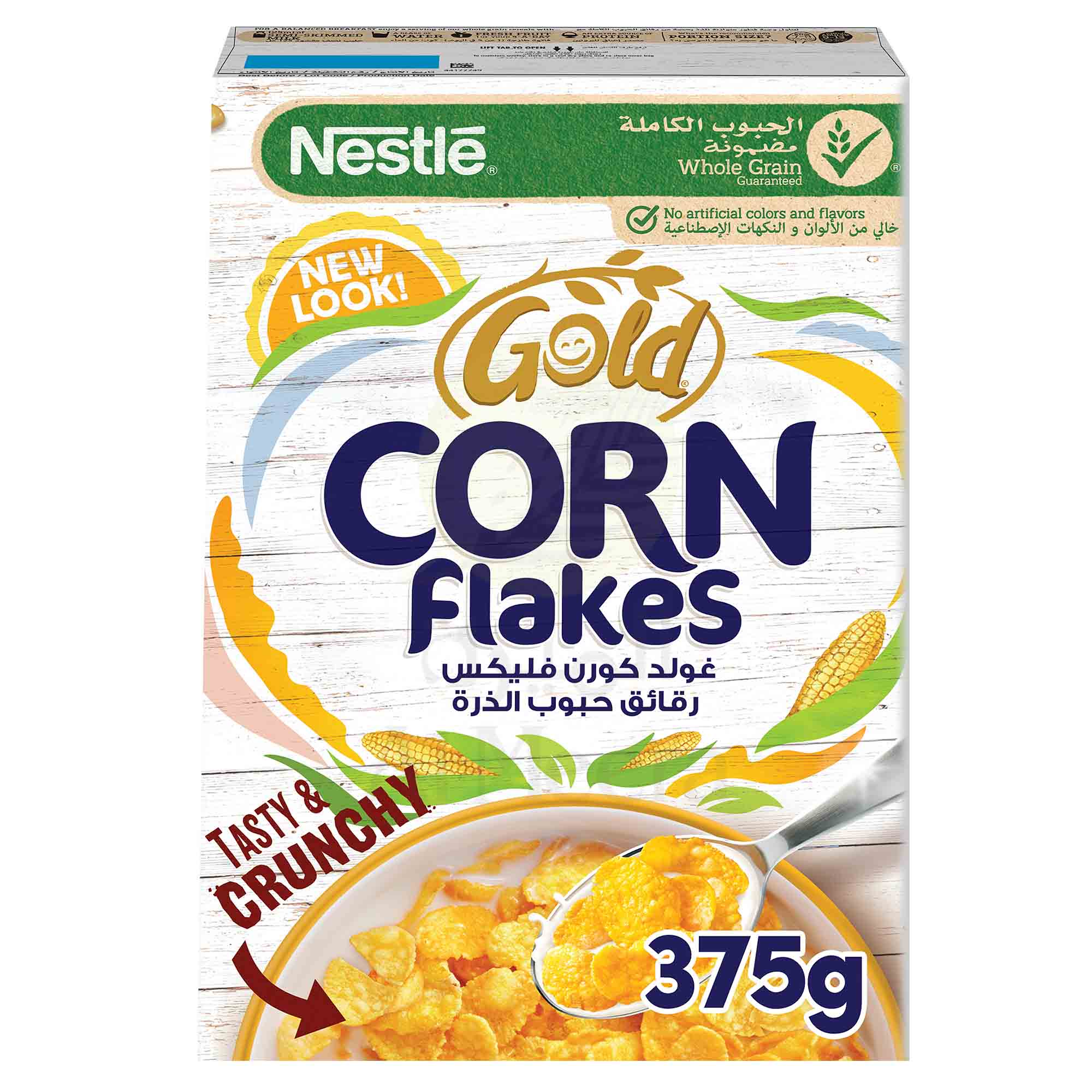 NESTLE GOLD CORN FLAKES CEREAL 375G