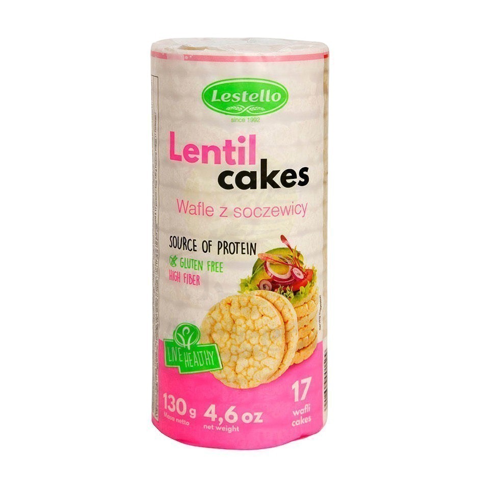 LESTELLO ORGANIC LENTIL CAKES 130G