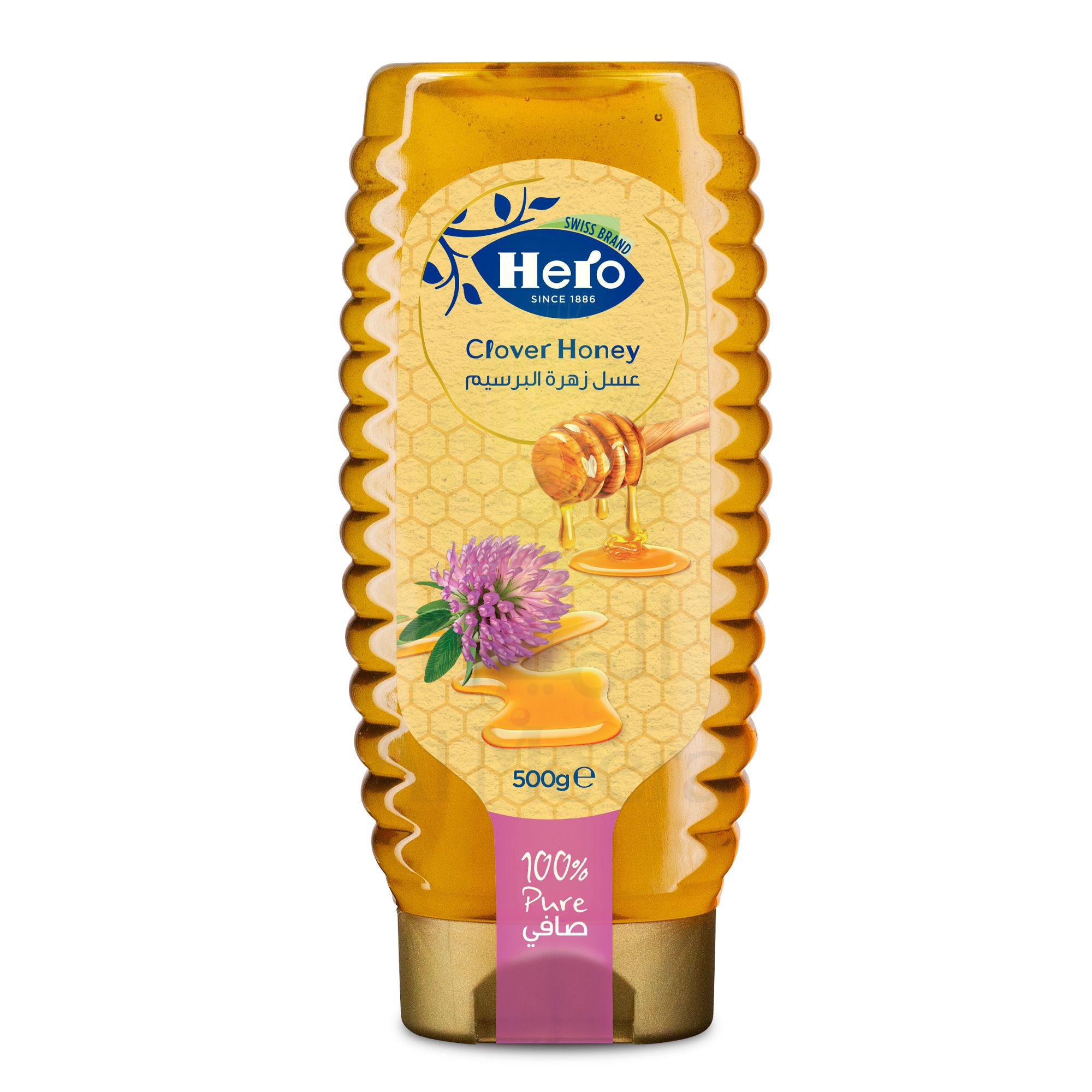 HERO NATURAL HONEY SQUEEZ 450G