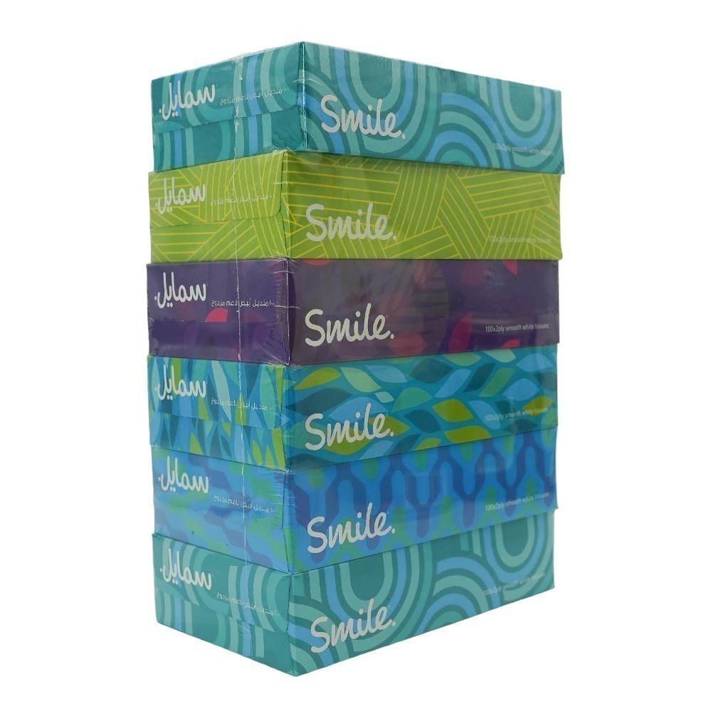 SMILE TISSUE 100PLYX6