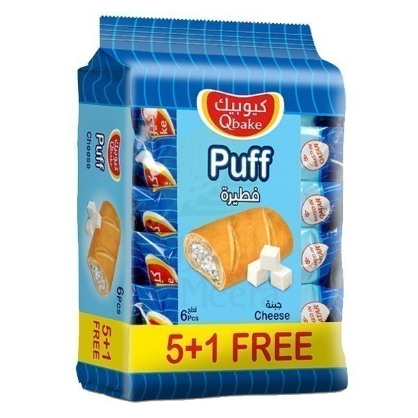 QBAKE CHEESE PUFF 6PCS 420G