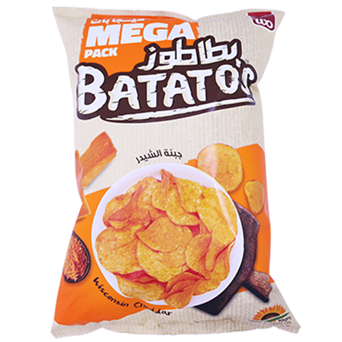 BATATOS WISCONSIN CHEDDAR 167G