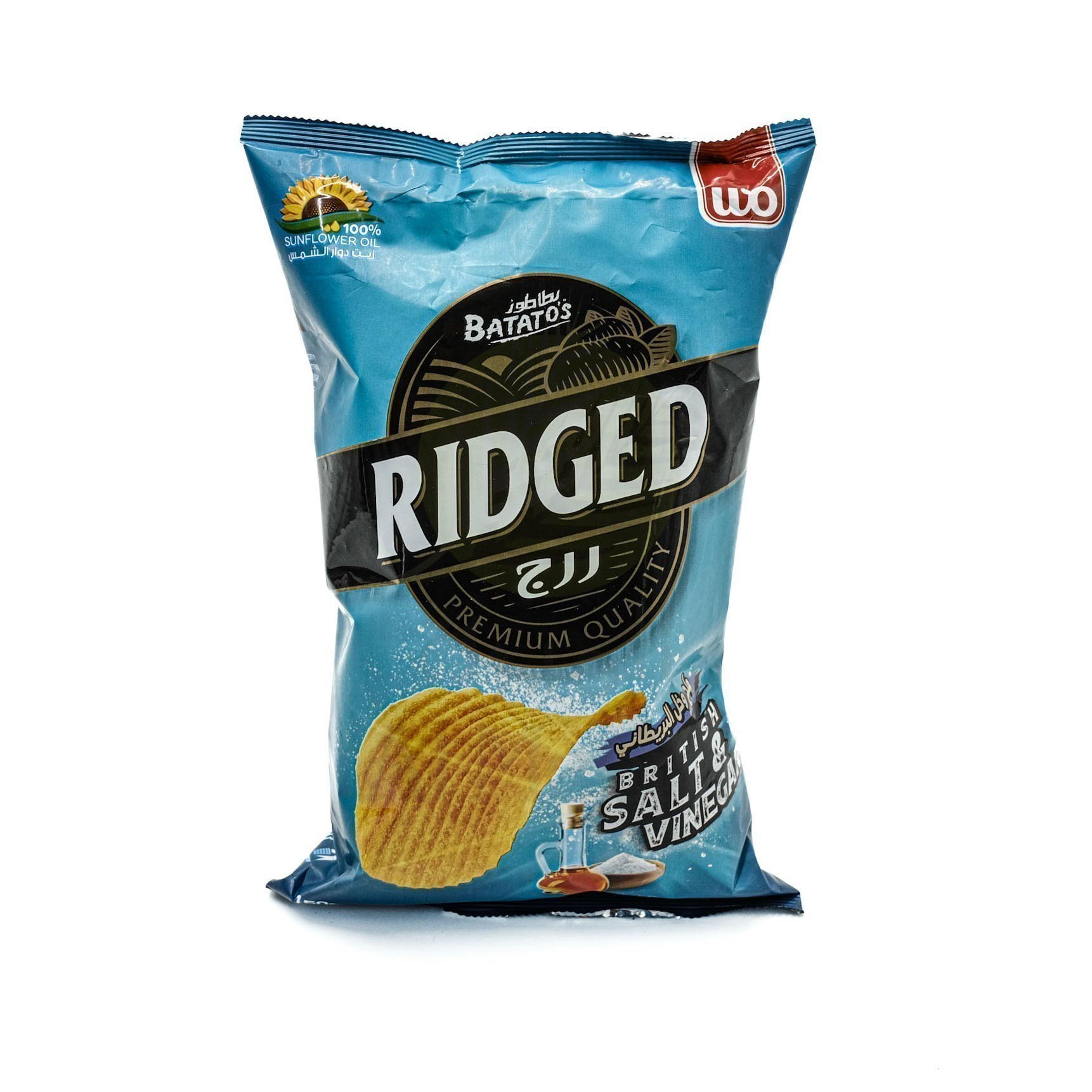 BATATOS RIDGED SALT & VINEGAR POTATO CHIPS 150g