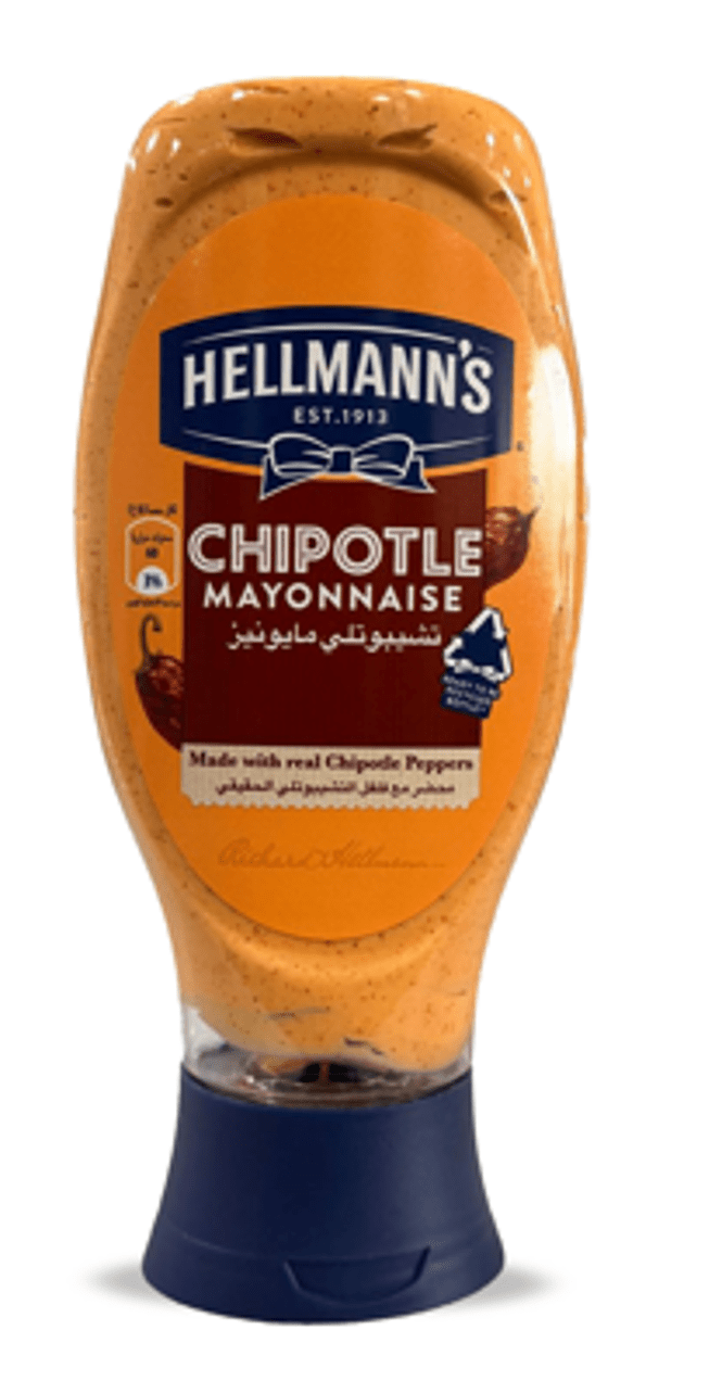 HELLMANN'S CHIPOTLE MAYONNAISE 410G