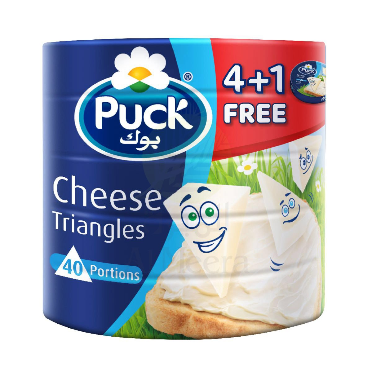 PUCK CHEESE TRIANGLES 5X120G