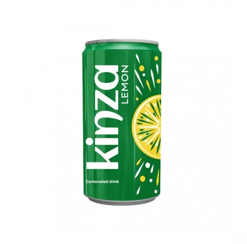 KINZA LEMON CSD CAN 185ML
