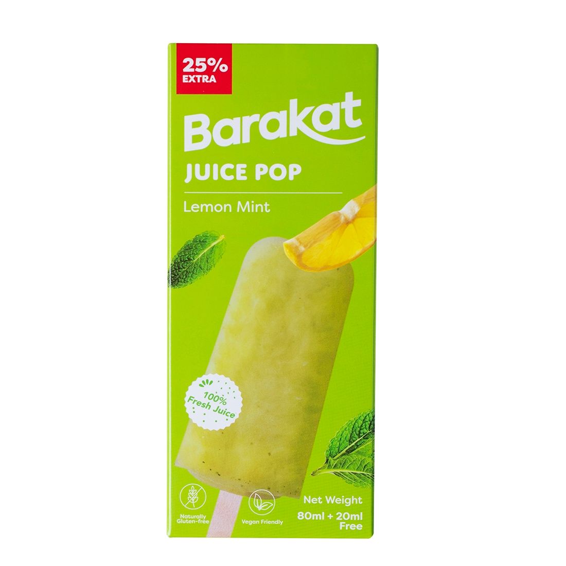 BARAKAT JUICE POP LEMON MINT 80ML