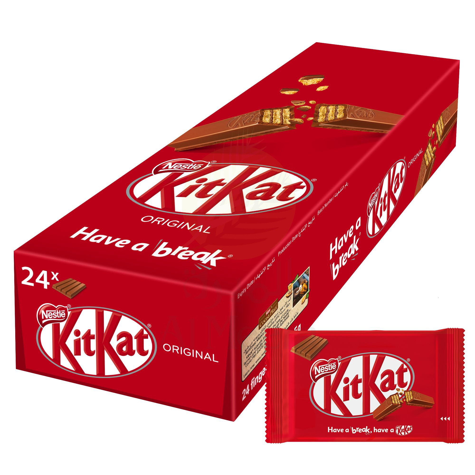 KITKAT 4 FINGER CHOCOLATE 36.5GX24