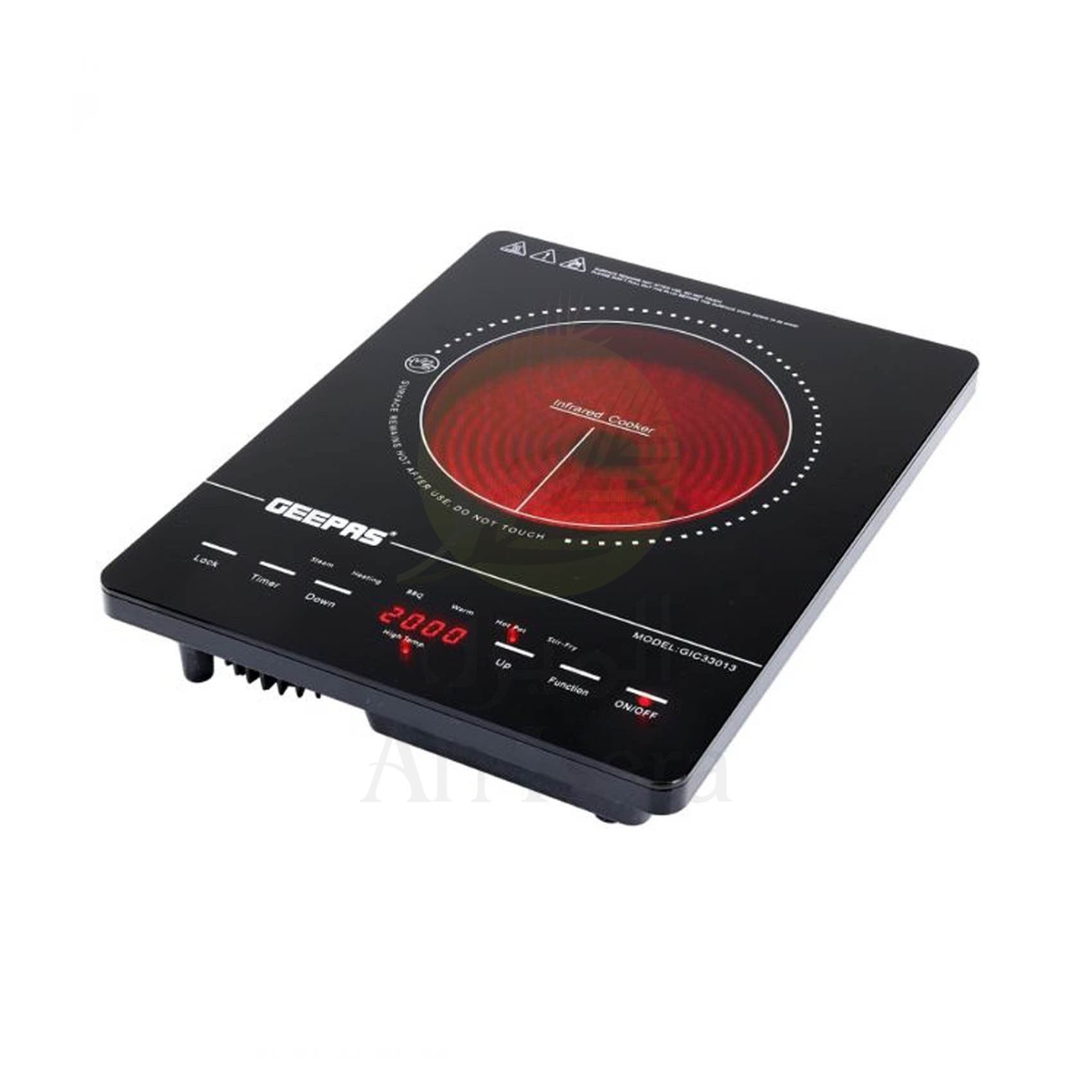 GEEPAS DIGITAL INFRARED COOKER 2000W GIC33013