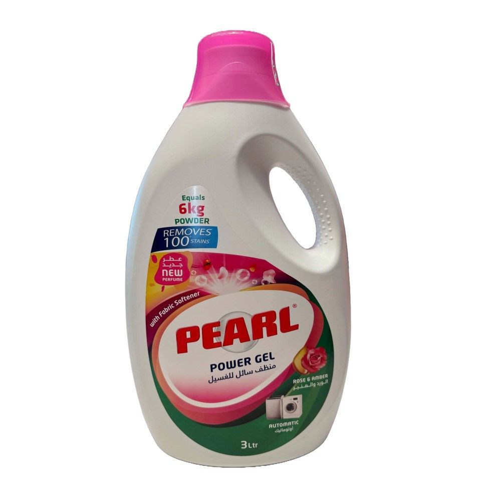PEARL LIQUID DETERGENT ROSE AMBER 3L