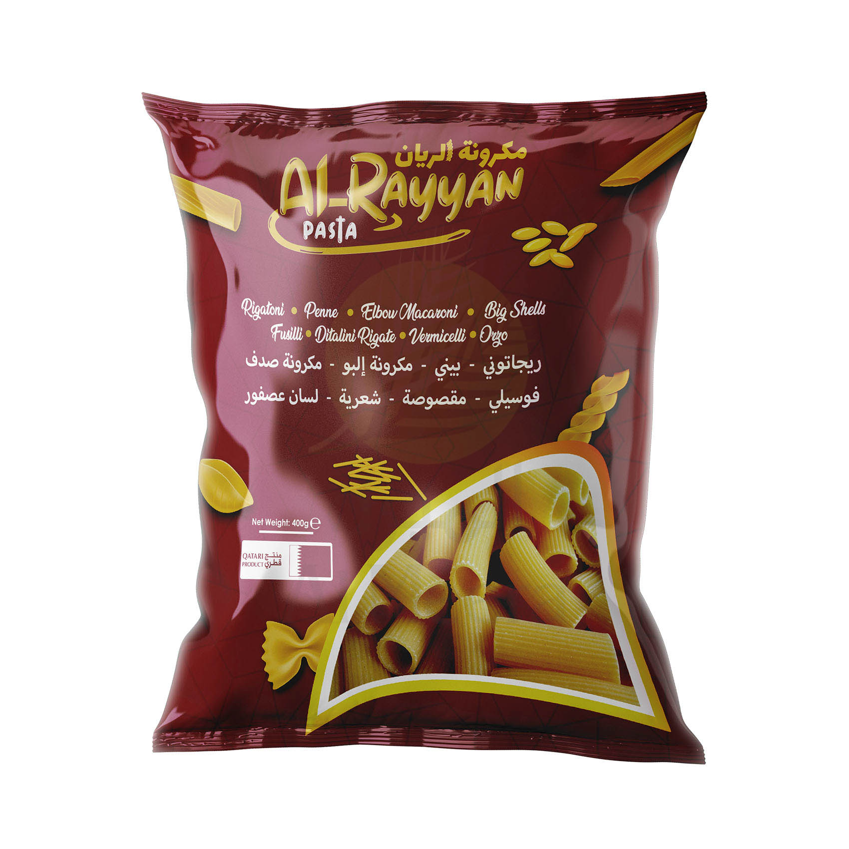 AL RAYYAN RIGATONI PASTA 400G