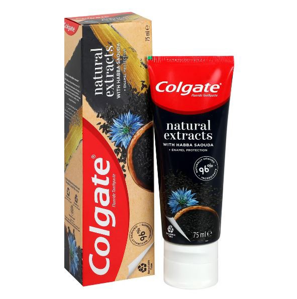 COLGATE TOOTHPASTE NATURAL HABBA SAUDA 75ML