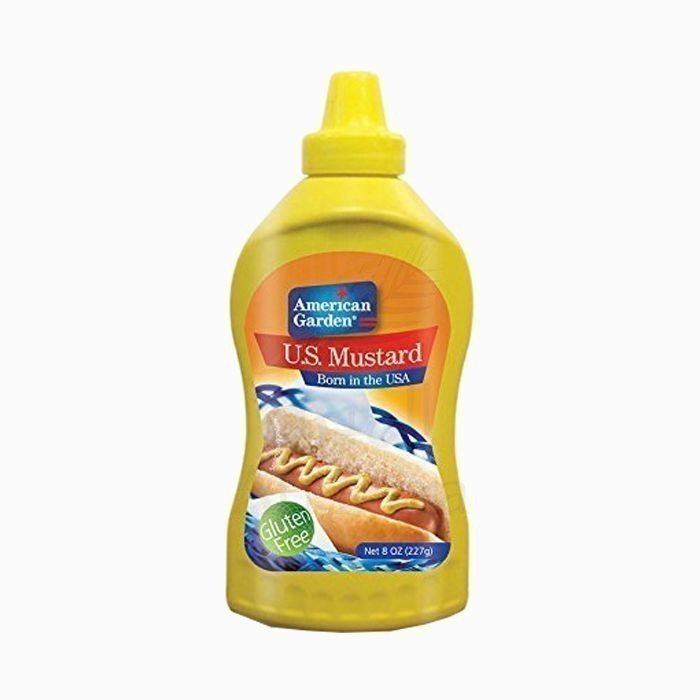 AMERICAN GARDEN YELLOW MUSTARD SQUEEZE 227G
