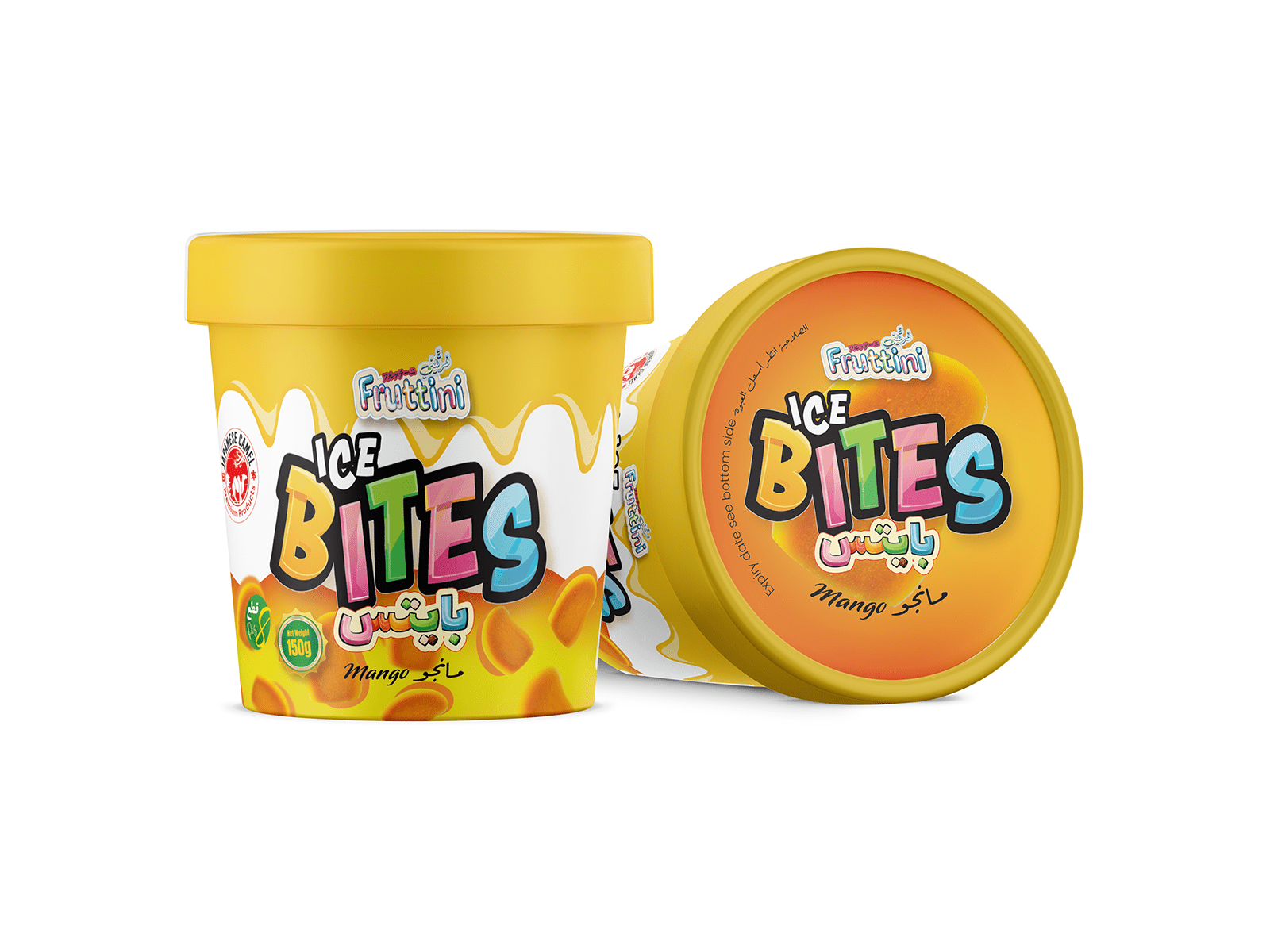 Fruttini Ice Bites Mango 150G