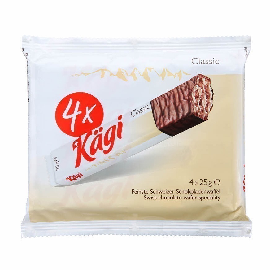 KAGI Chocolate Wafer 25g X 4