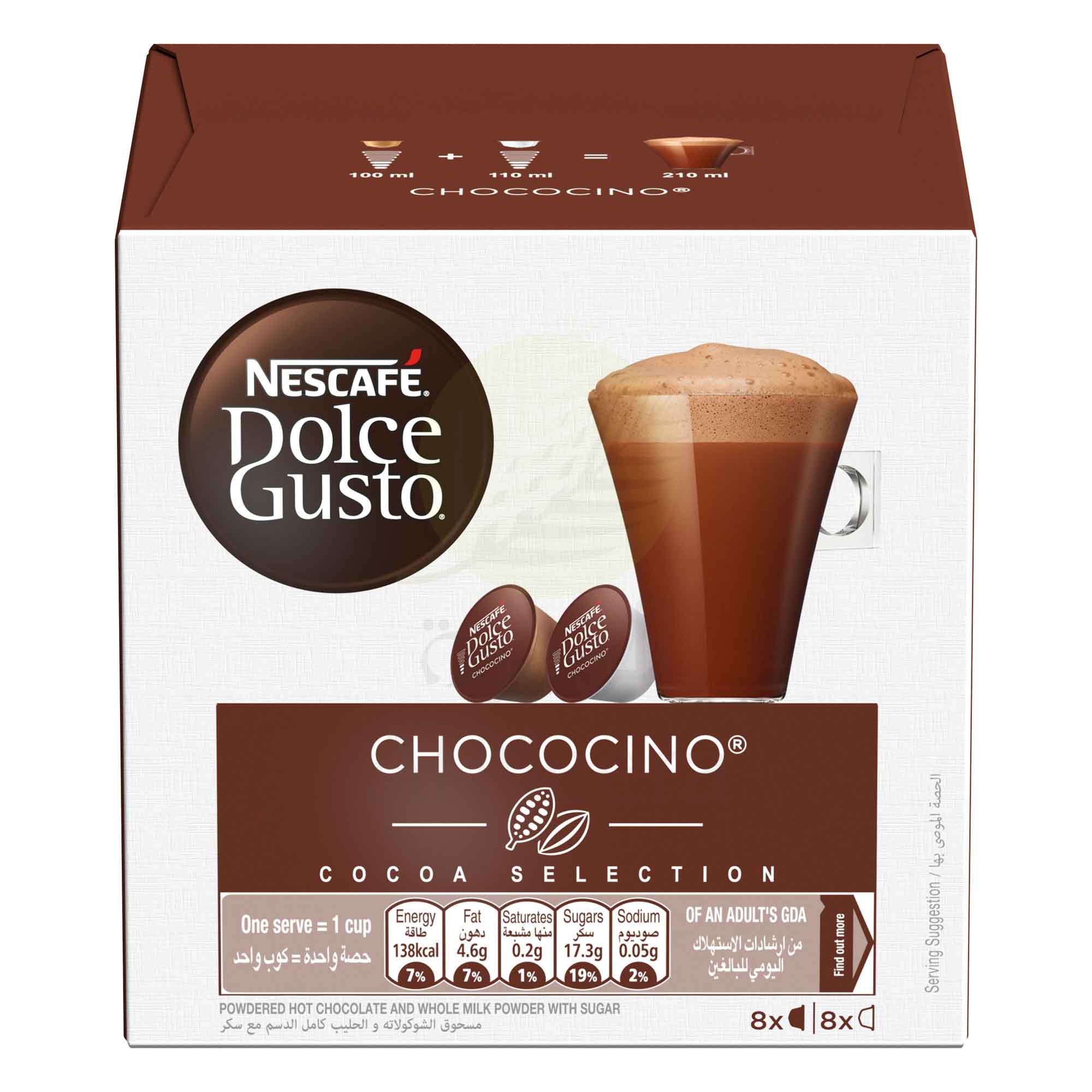 NESCAFE DOLCE GUSTO CHOCOCINO 256G