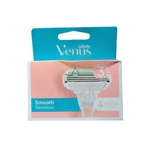 Gillette 657 Venus Smooth Sensitive Pink 4 Cartridges