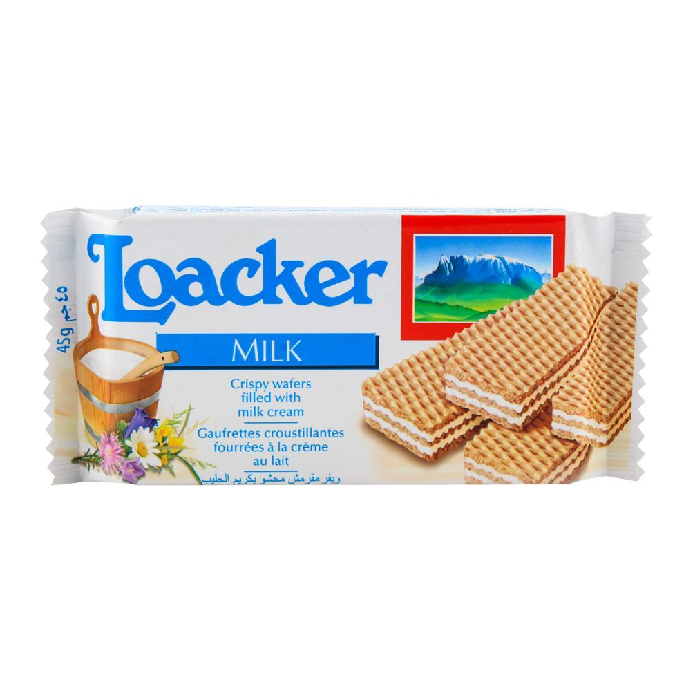 LOACKER WAFR MLK CRM 45GM
