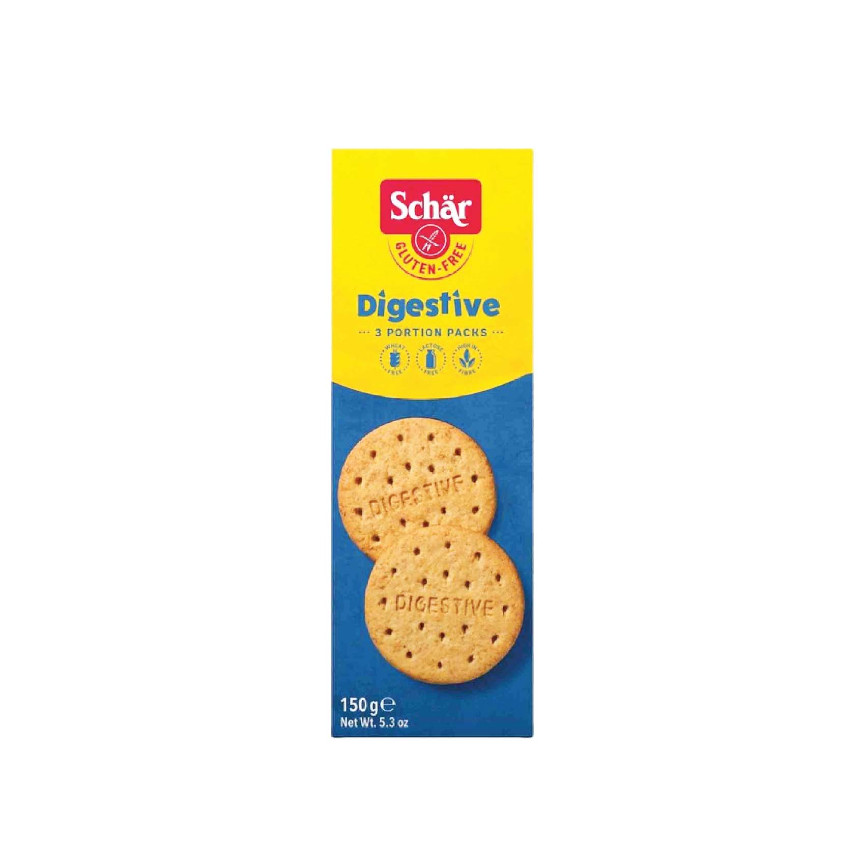 SCHAR DIGESTIVE BISCUITS 150G