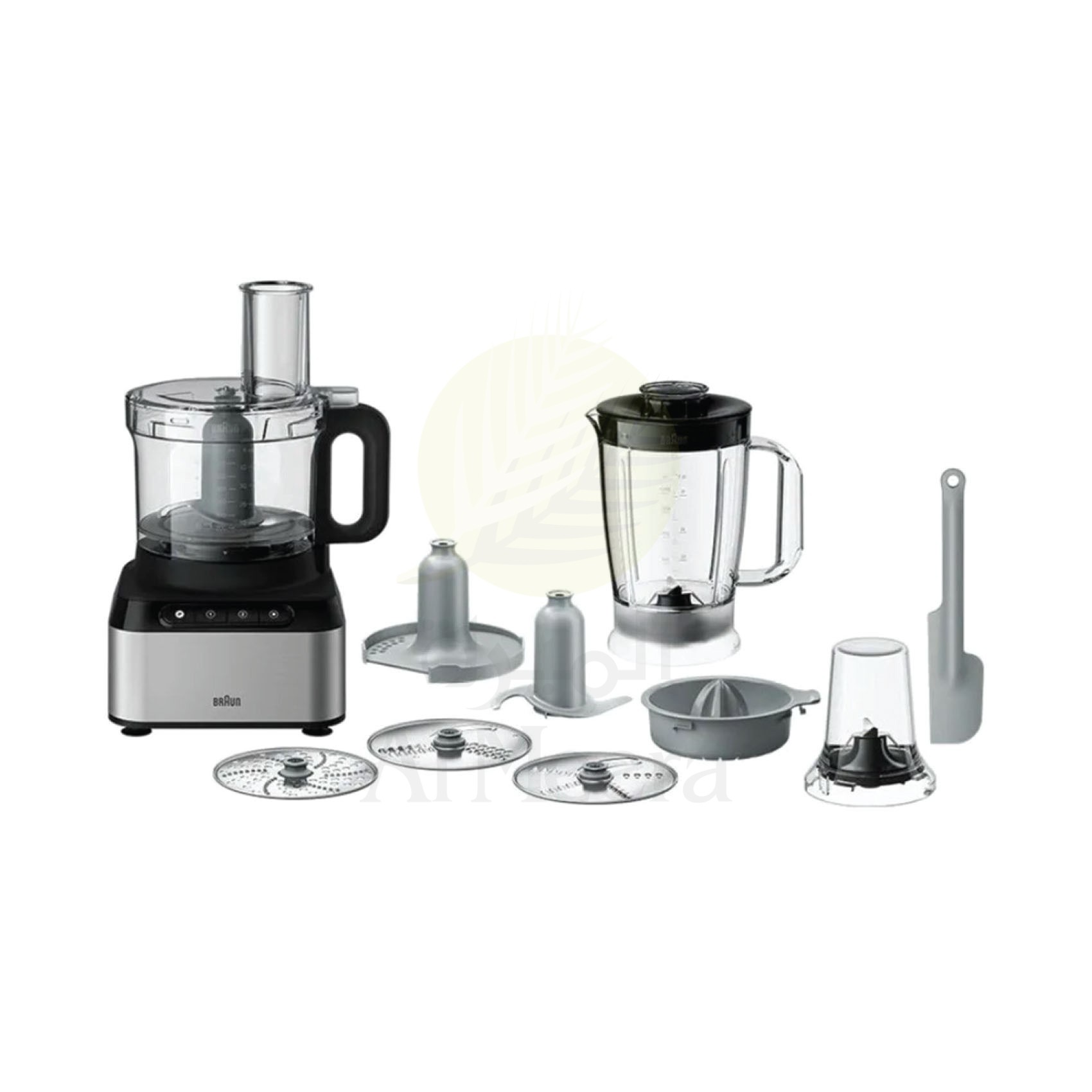 BRAUN FOOD PROCESSOR 800W FP301BI-FP3233SI