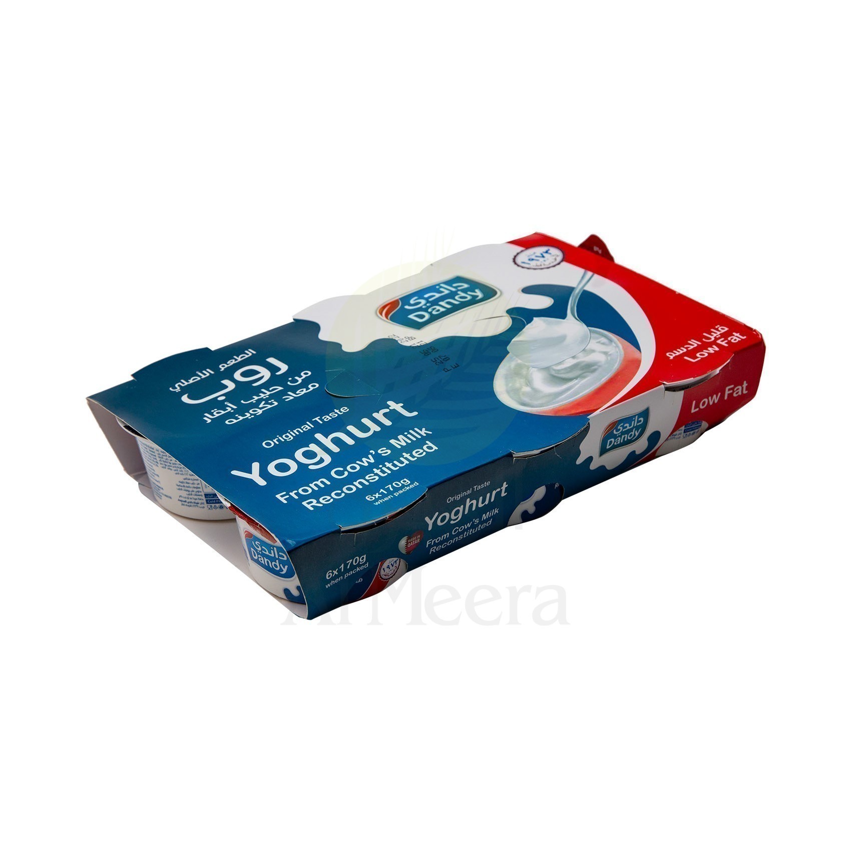 DANDY YOGURT NON FAT 170G X 6