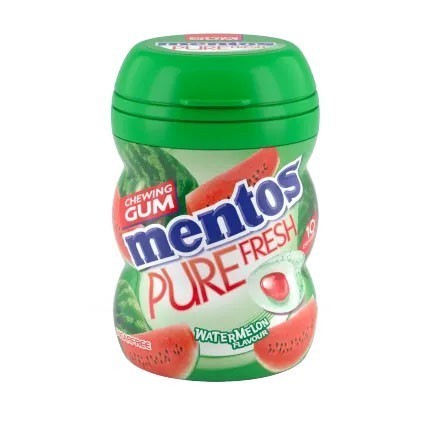 MENTOS GUM WATERMELON NANO BOTTLE 20G