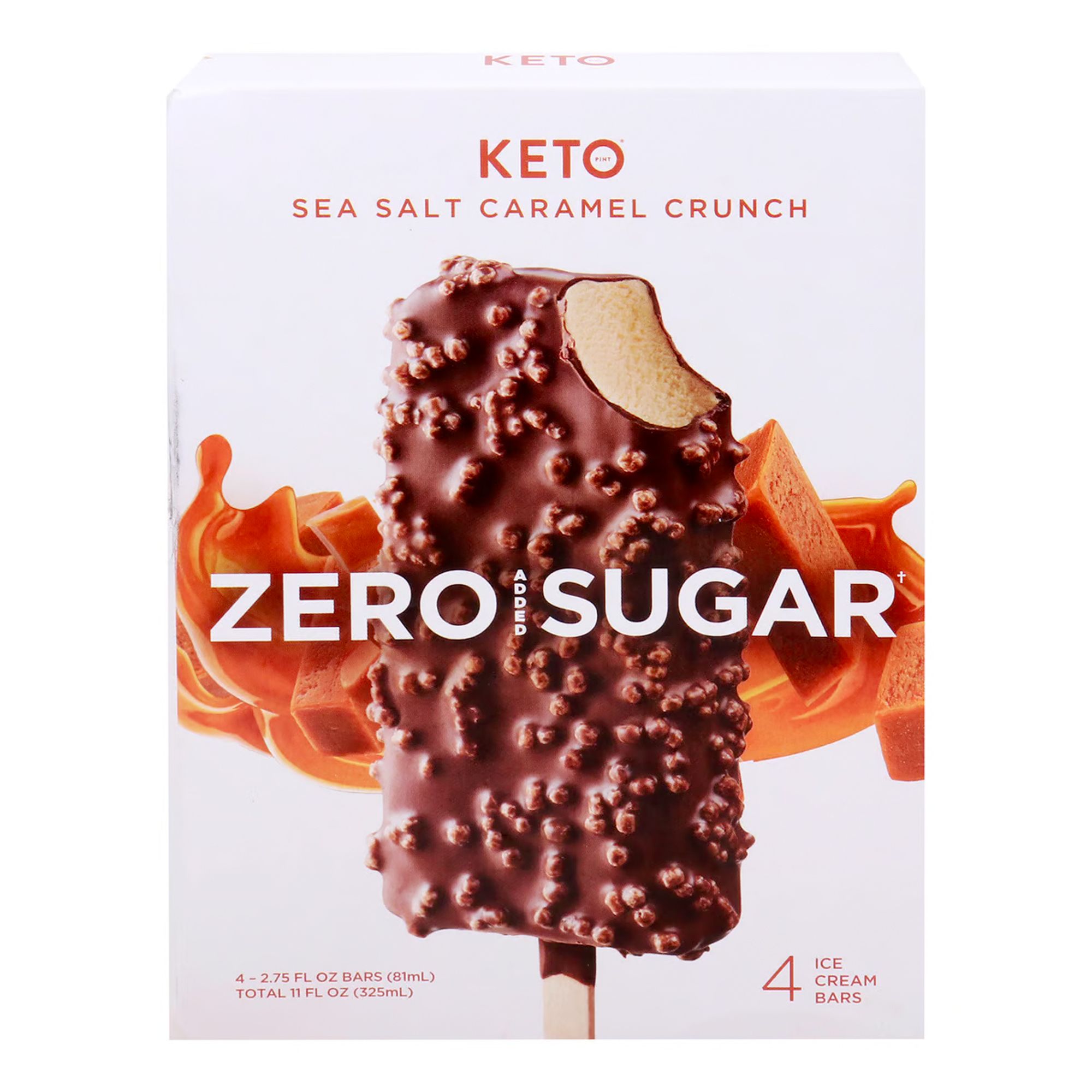 KETO BAR SEA SALT CARAMEL CRUNCH 324ML
