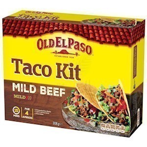 Oep Mild Beef Taco Kit 308G