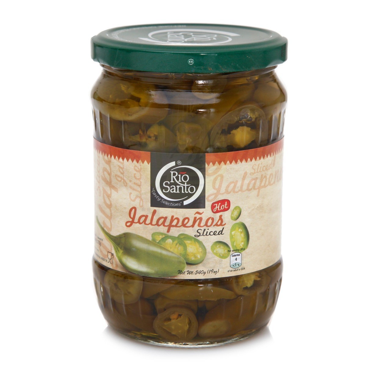 RIO SANTO Pickles Jalapenos Sliced 525g