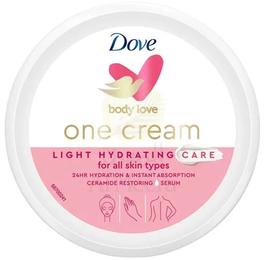 DOVE ONE CREAM LIGHT HYDRATION CARE 250ML