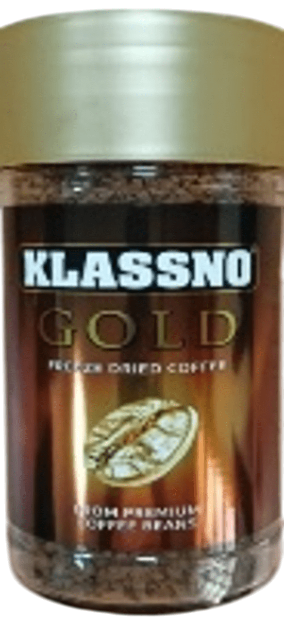 KLASSNO GOLD FREEZE DRIED COFFEE 200G