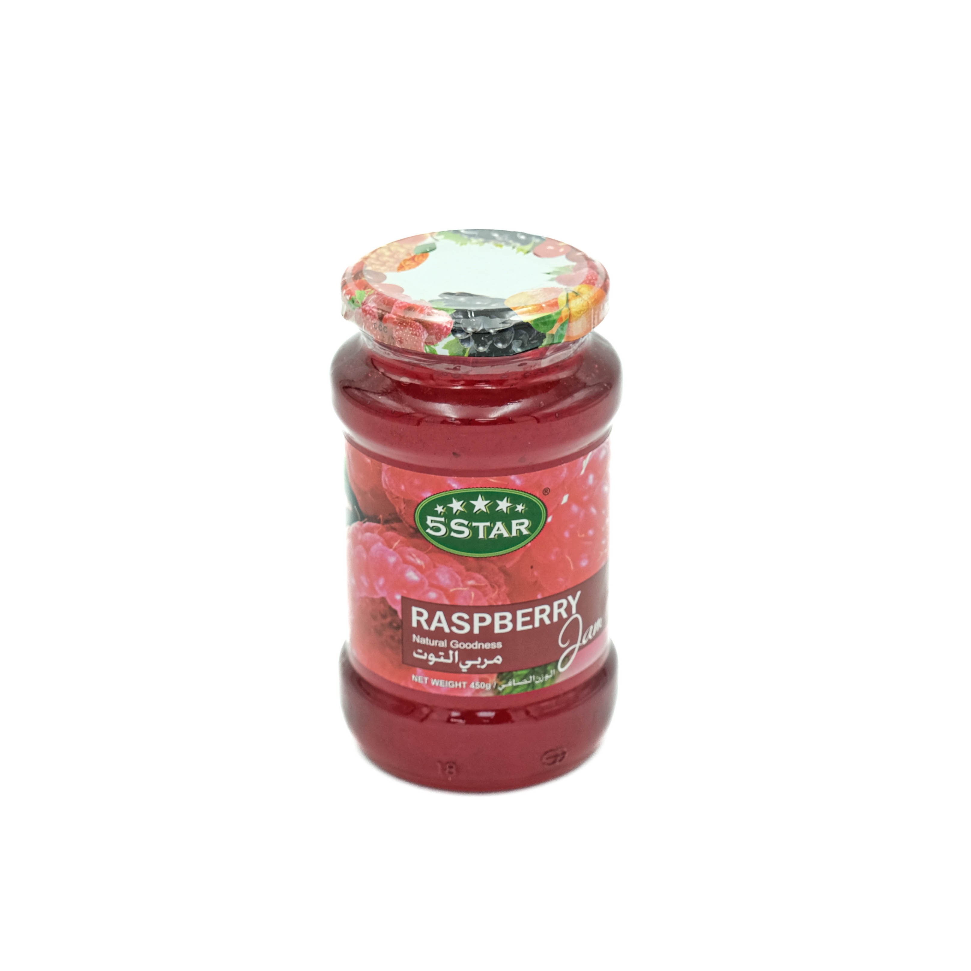 5 STAR RASBERRY JAM 450GM