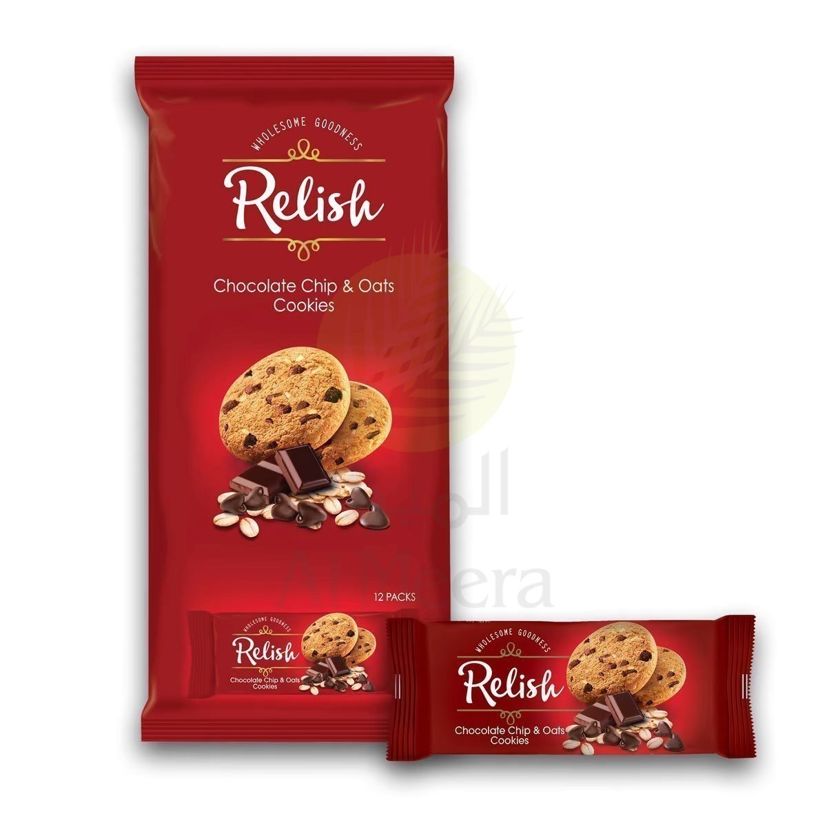 NABIL RELISH COOKIES CHOCOLATE CHIP & OAT 42G