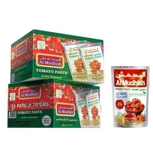 AL MUDHISH TOMATO PASTE 70GX25