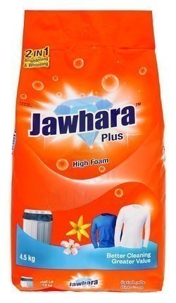 JAWHARA PLUS DETERGENT POWDER HIGH FOAM 4.5kg