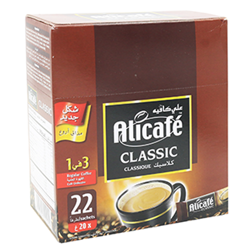 ALICAFE CLASSIC 3IN1 COFFEE 20GX22
